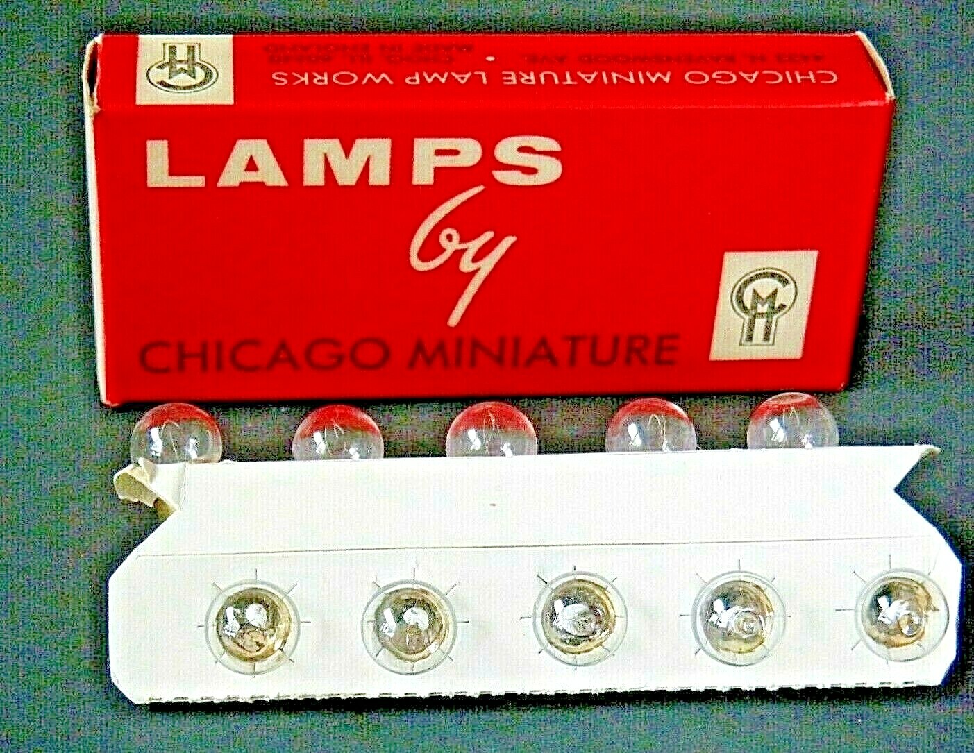 Vintage Chicago Miniature Light Bulbs #219 Lamps Bx / 10 NOS | eBay