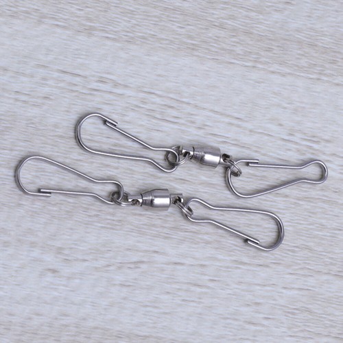 10 Pcs Swivel Clips Wind Spinner Dual Clip -zu- Garten Lichter | eBay