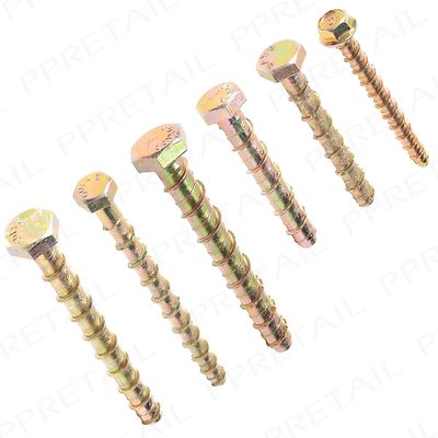 Self Tapping Concrete/Masonry Anchor Bolts Screw M6/M8/M10 Small-Large ...