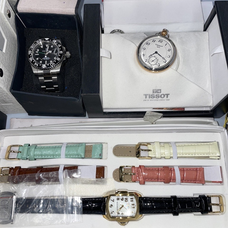 Wholesale watch lot Invicta Tissot Diesel Casio Tissot Citizen Qty 30 ...