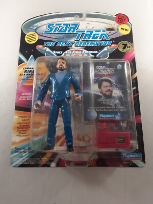 Commander Riker as Malcorian 5" Action Figure Star Trek The Next ...