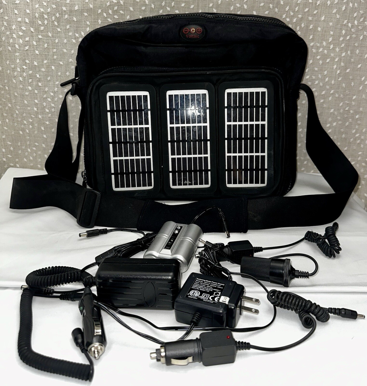 Voltaic Solar Panel Messenger Bag - Gem