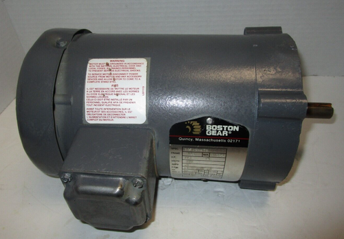 Boston Gear FYTF-B, 3 Phase Motor, 1/2 HP, 575 V, 1725 RPM, 60 HZ | eBay