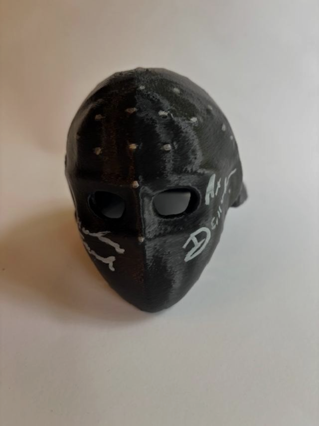 Demolition miniature entrance mask signed by Ax and Smash | eBay