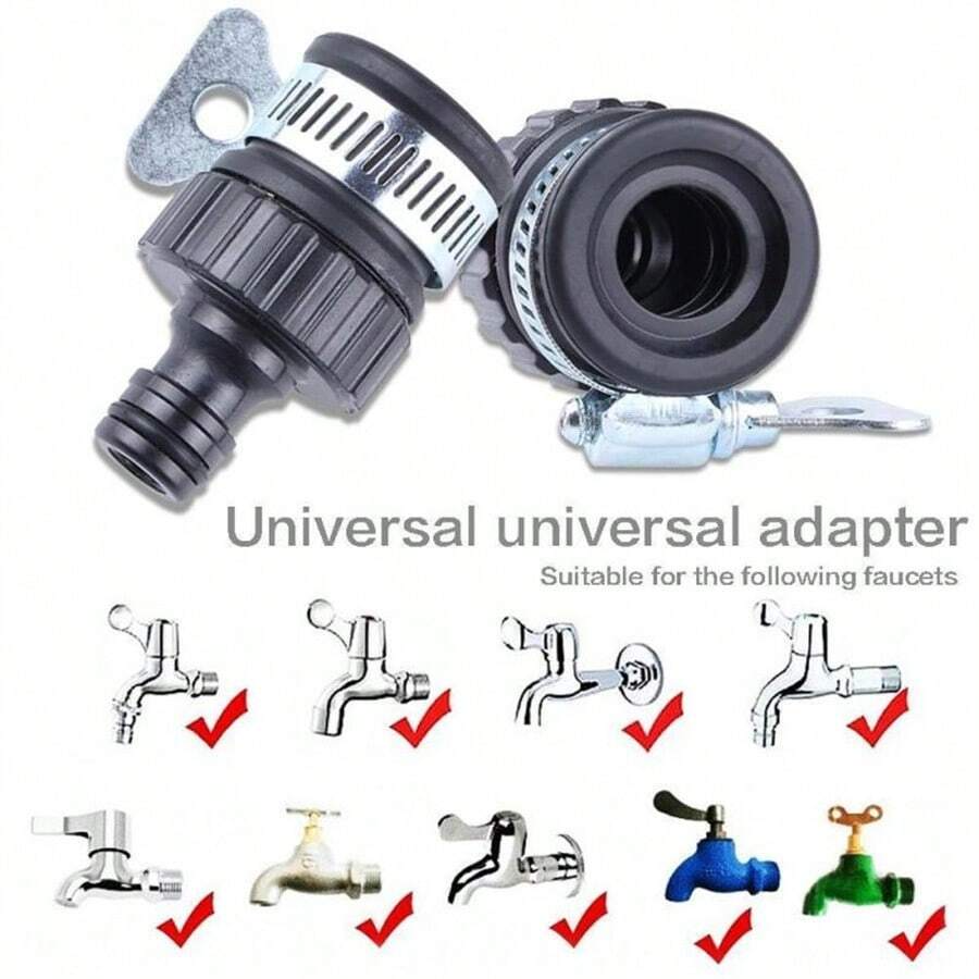 Water Faucet Adapter Durable Universal Plastic Quick Connect Hose ...