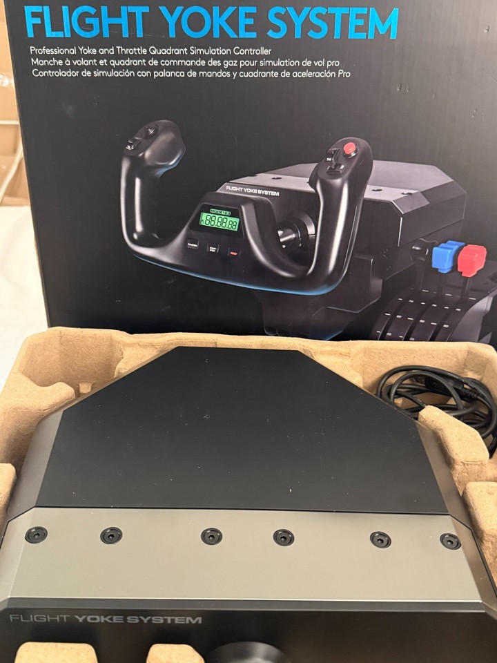 Logitech G Flight Yoke System | eBay