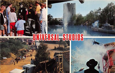 Universal City California 1968 Postcard UNIVERSAL STUDIOS Phantom ...