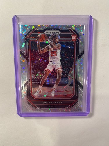 2022-23 Panini Prizm Dalen Terry Fast Break Disco Prizm #240 RC Chicago ...