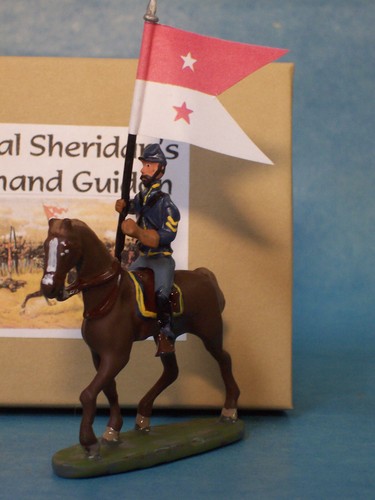 Toy Soldiers-American Civil War-ACW-Union Cavalry-Sheridan's Guidon-U.S ...