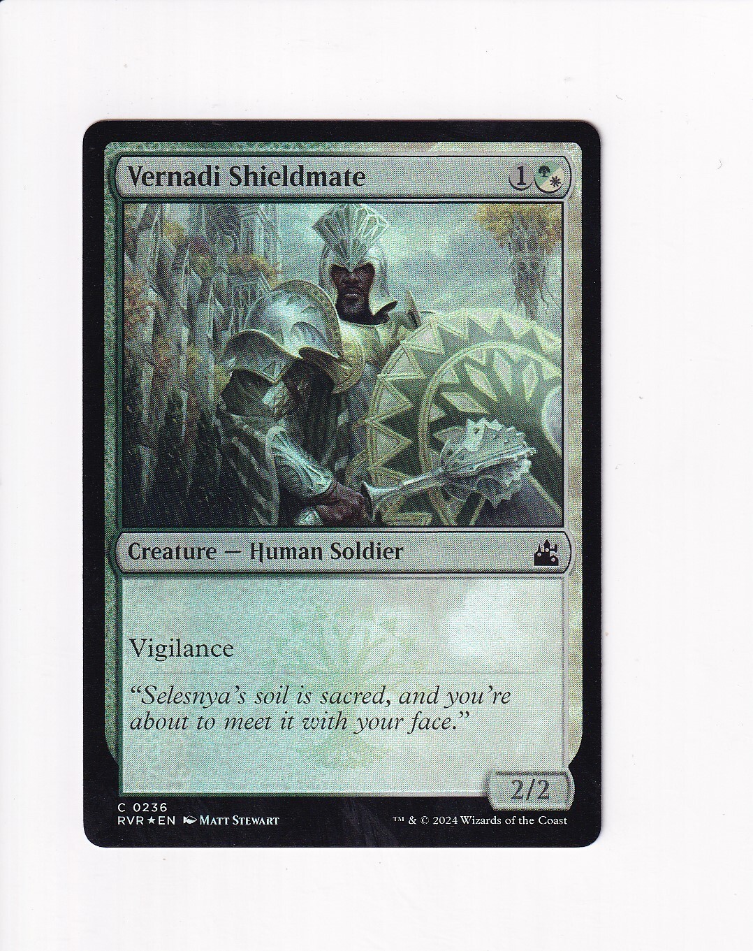 MAGIC THE GATHERING MTG RAVNICA REMASTERED FOIL VERNADI SHIELDMATE | eBay
