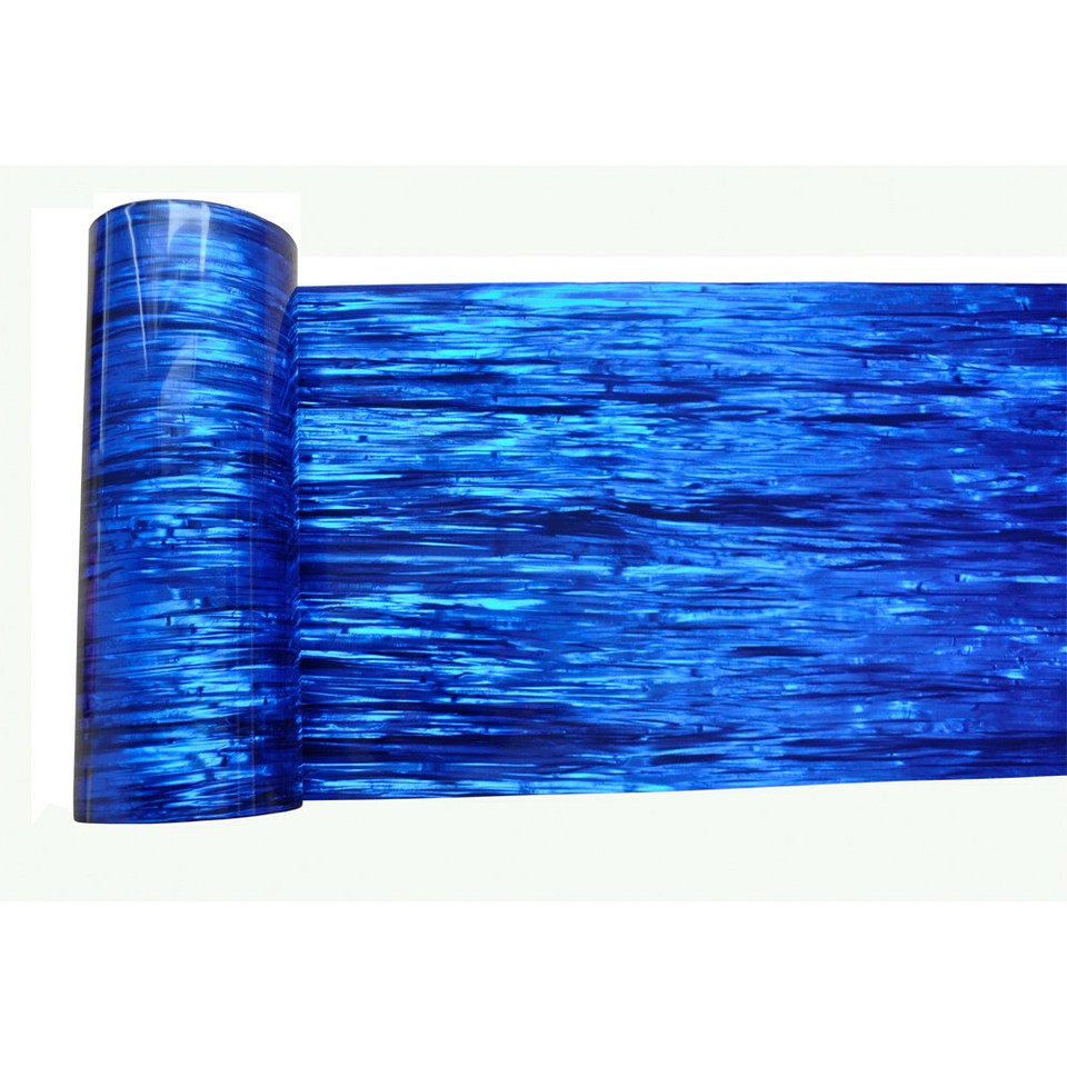 16" x 60" Drum Wrap 0.50mm Musical Instrument Deco Sheet Pearl Blue ...