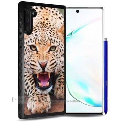 ( For Samsung Note 10 ) Back Case Cover AJH11242 Leopard | eBay