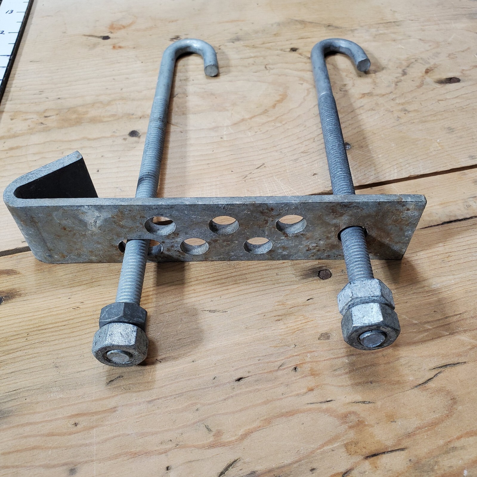 Waveguide Ladder Attachment Hardware Kit J-bolt Galvanized Steel 3/8 ...