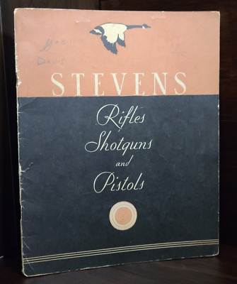 Vintage Stevens Rifles Shotguns and Pistols - Catalog No. 61 | eBay