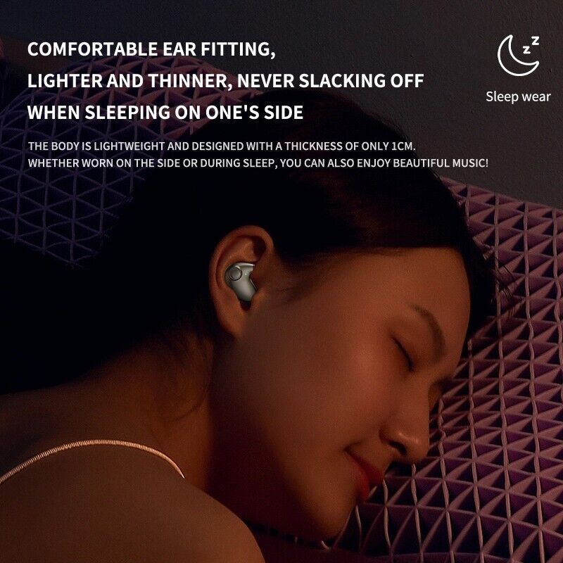 Invisible in-ear wireless bluetooth earbuds headset suitable for phones ...