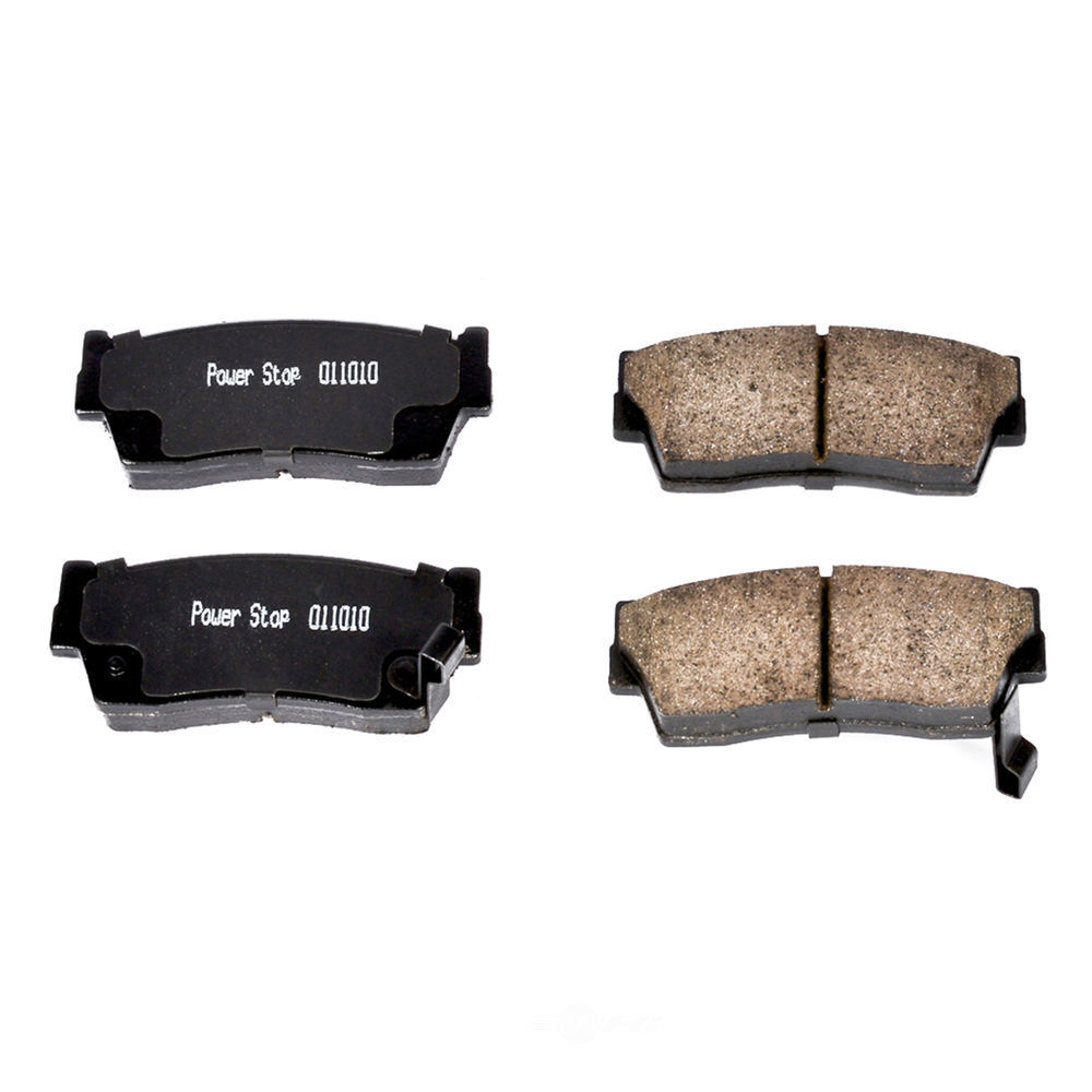 PowerStop 16418 Disc Pads and Brake Shoes - Disc Brake Pad Set, Front ...