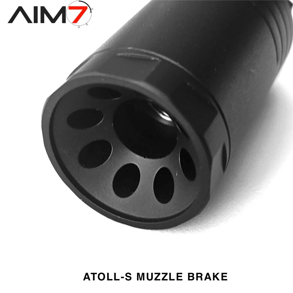 Muzzle Brake 1/2x28 With ATOLL-S Sleeve Sound Forwarder | eBay