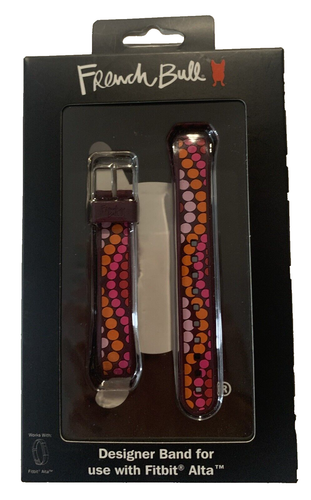 French Bull Soft Silicone Band Fitbit Alta Jackie Shapiro Designer 5.5-7.25” New | eBay