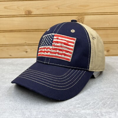 NWTF US Flag Hat Baseball Ball Cap ADJUSTABLE Patriotic Committee Wild ...