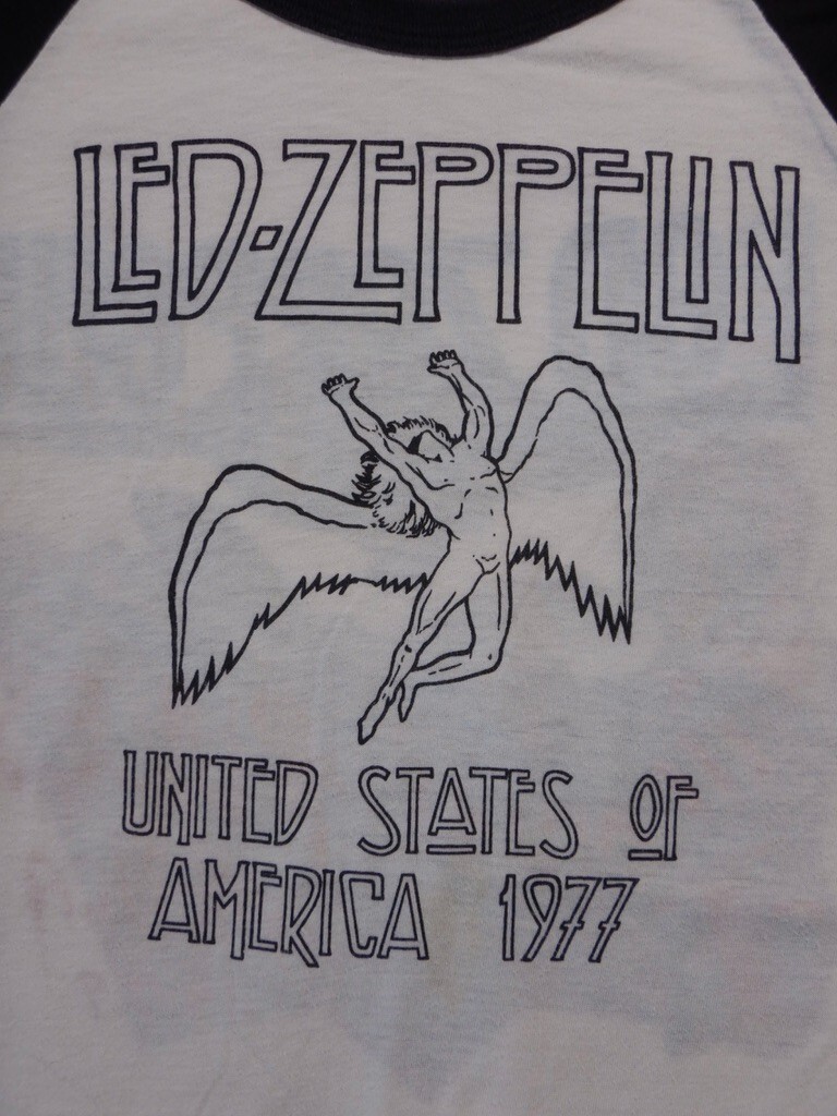 Vintage Led Zeppelin 1979 Rules America The Knits Tou… - Gem