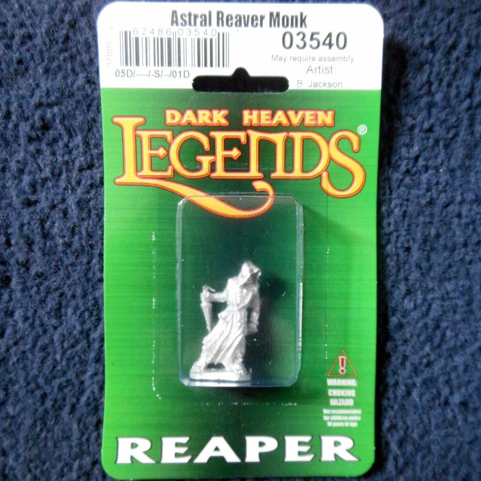 Reaper Dark Heaven Legends 03540 Elnith Astral Reaver Monk Priest ...