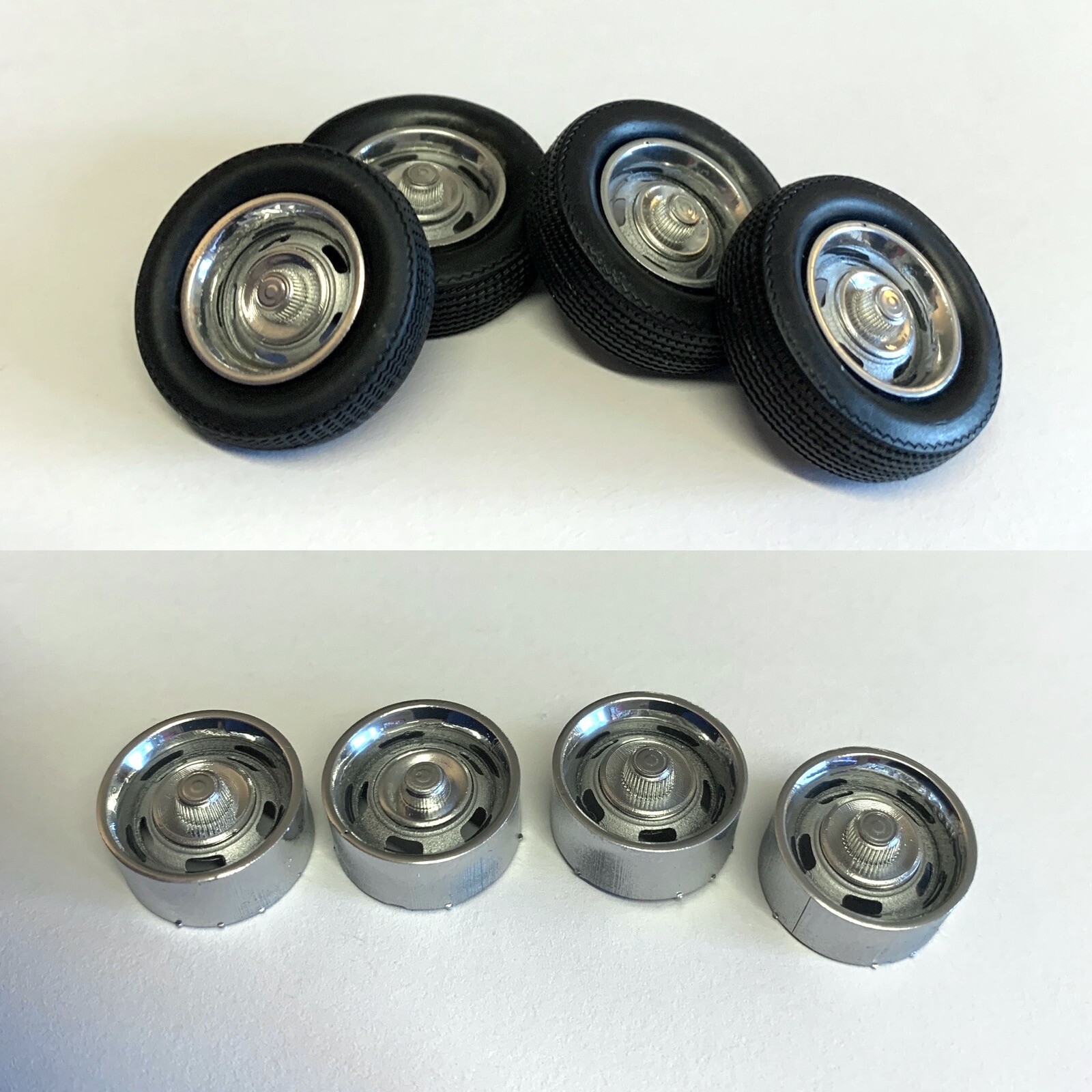 1:25 Chevy Rally Wheels/Caps And Tires. All same size | eBay