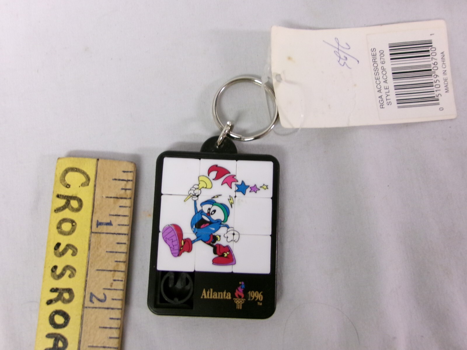 IZZY puzzle keychain 1996 Mascot Atlanta Olympic Games Collection RGA ...