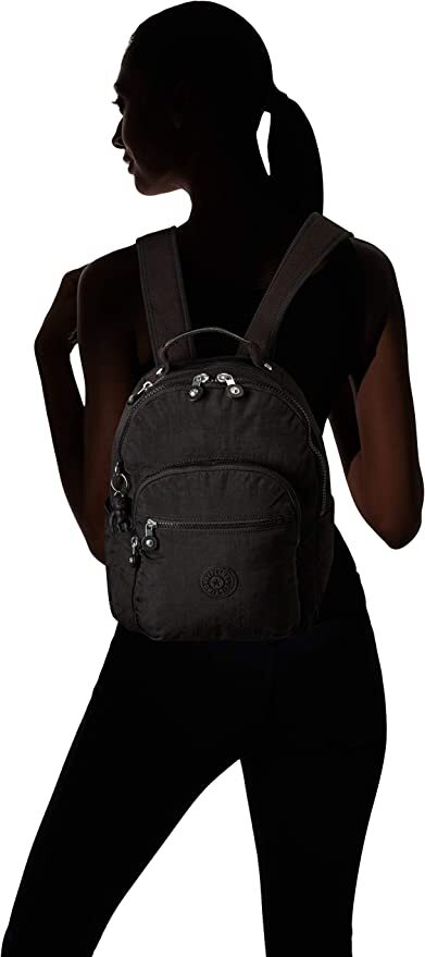 KIPLING KL5210 SEOUL P39 BLACK NOIR COMFORTABLE LARGE DURABLE BACKPACK ...