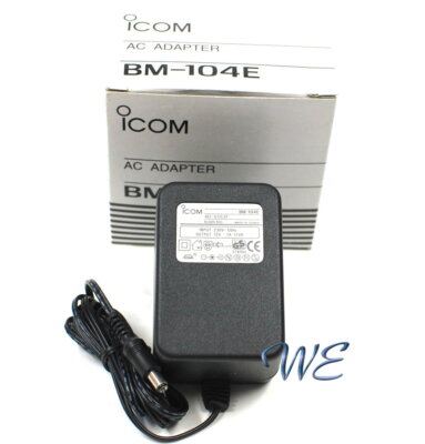 NEW ICOM BM-104E/AD-6563F 230V Eur CE AC Adapter for BC-119 IC-PCR1000 ...