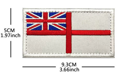 Royal Navy Official VELCRO® White Ensign Combat Union Jack Patch Badge Military | eBay UK