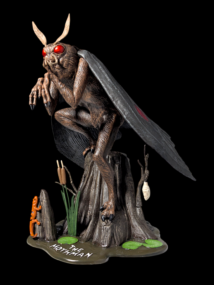 THE MOTHMAN PEGASUS CUSTOM BUILT AIRBRUSHED AURORA MONSTER MODEL KIT ...