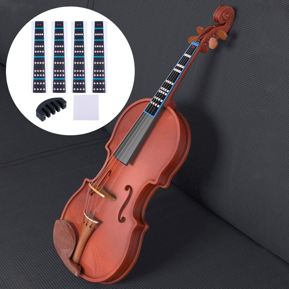 Fretboard Sticker Violin Finger Guide and Mute Label Chart for Beginner ...