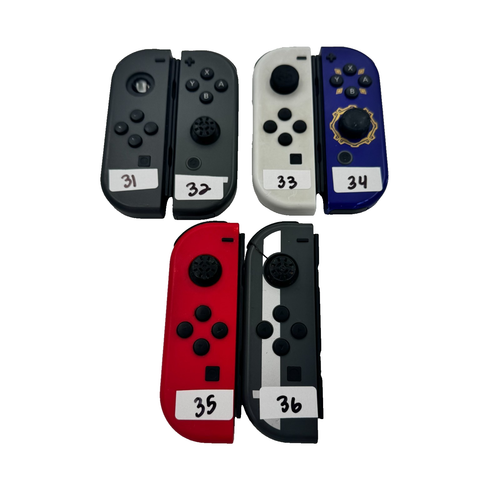LOT OF 6 DEFECTIVE NINTENDO SWITCH CONTROLS *FOR PARTS* | eBay