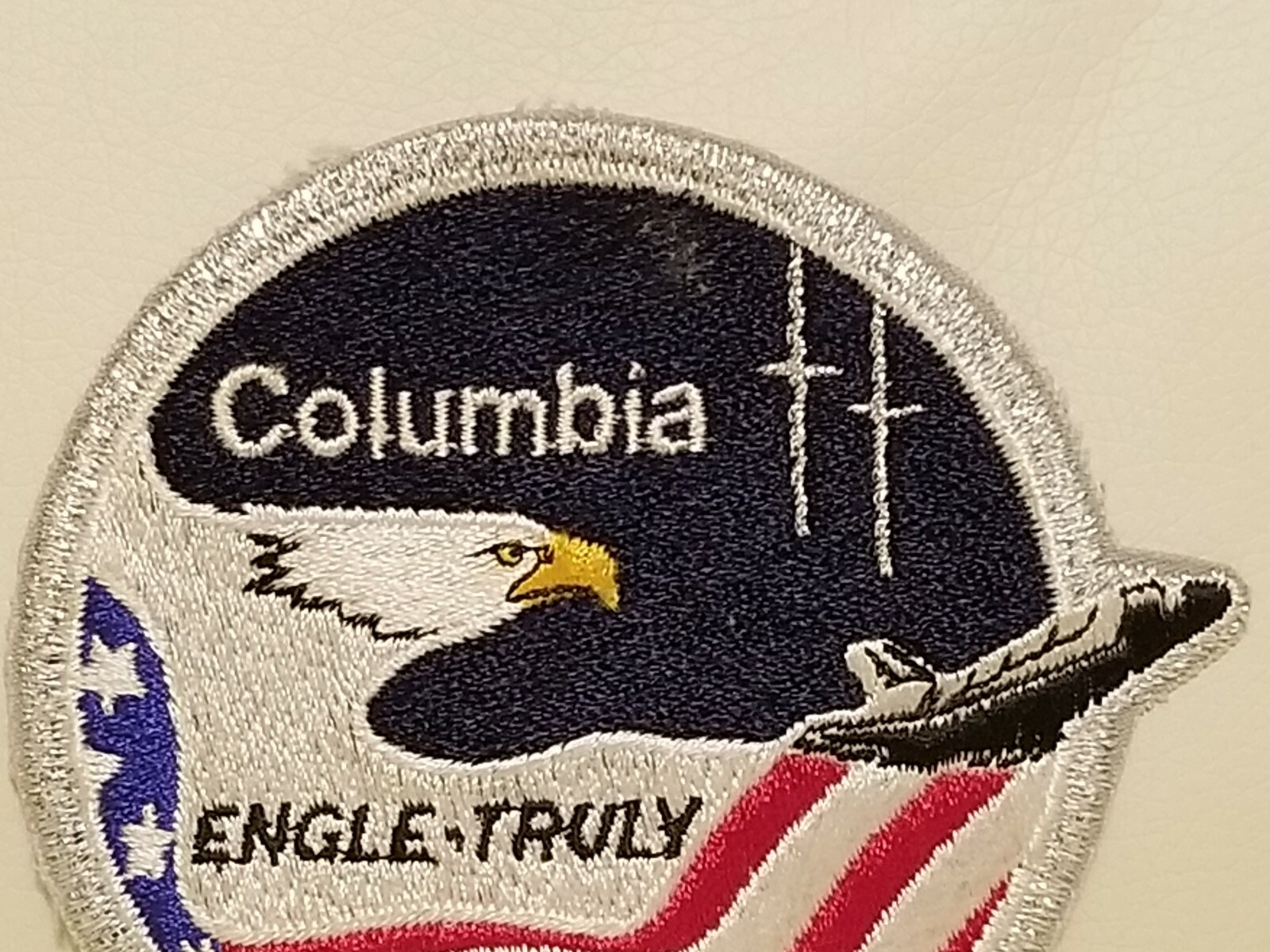 Columbia Space Shuttle Patch Engle Truly Vintage Collectible | eBay