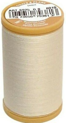 Coats & Clark ~ Machine Quilting Thread ~ (S975-8010 - Natural) 350 yd ...