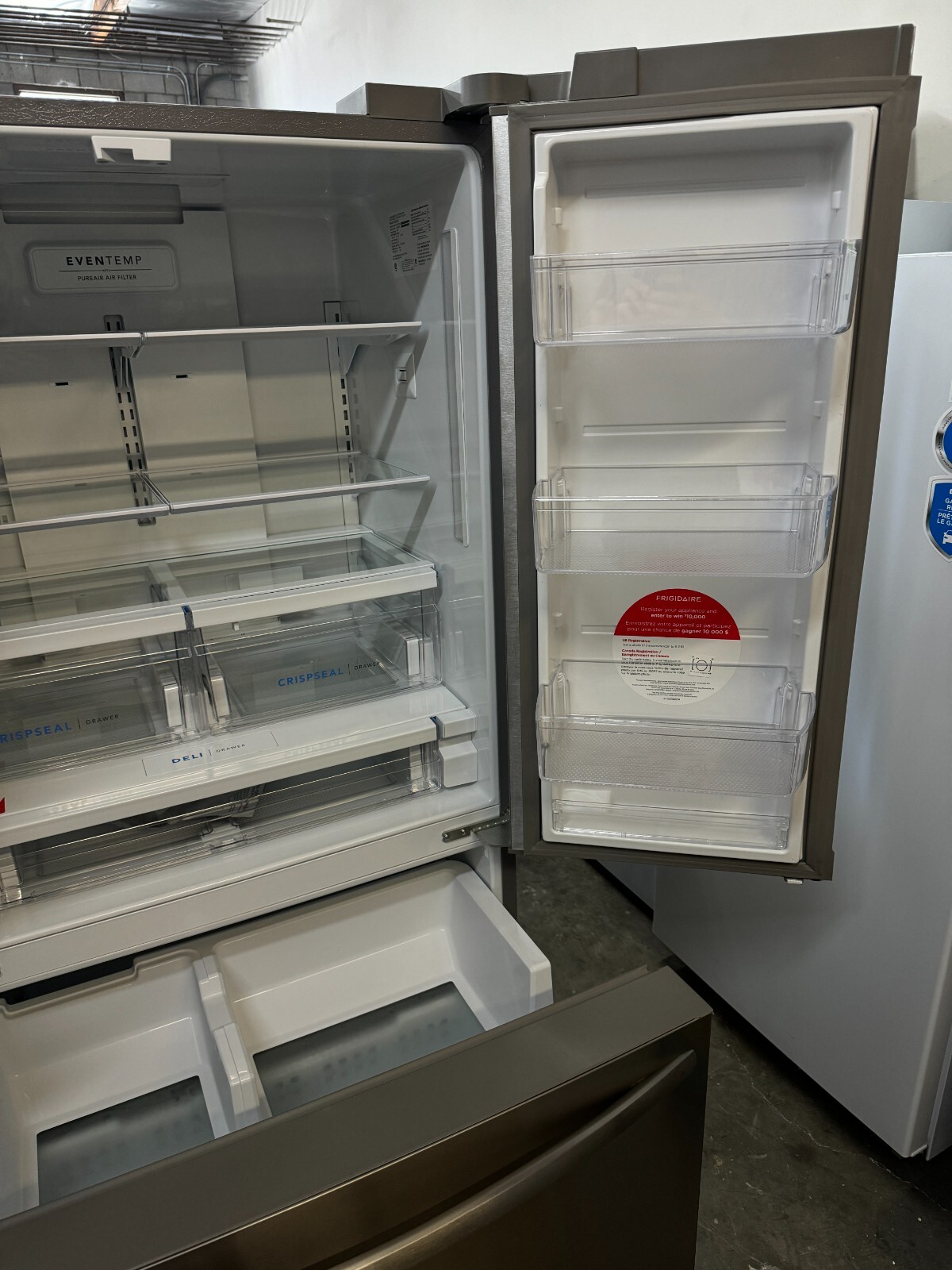 Frigidaire FRFC2323AS 36 Inch French Door Refrigerator 22.6 Cu. Ft ...