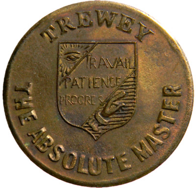 New York NY , Trewey The Absolute Master Magic Token (02805) | eBay