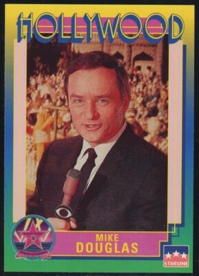 1991 Starline Hollywood Mike Douglas Host/Singer #193 | eBay