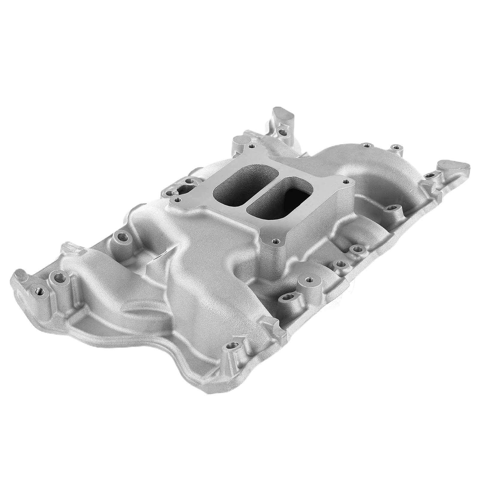 Aluminum Dual Plane Intake Manifold for Chevy 351C 351-2V Idle - 5500 ...