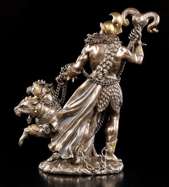 Ade Figura Con Cerbero - Greco Dio Cane a Tre Teste Altro Mondo ...