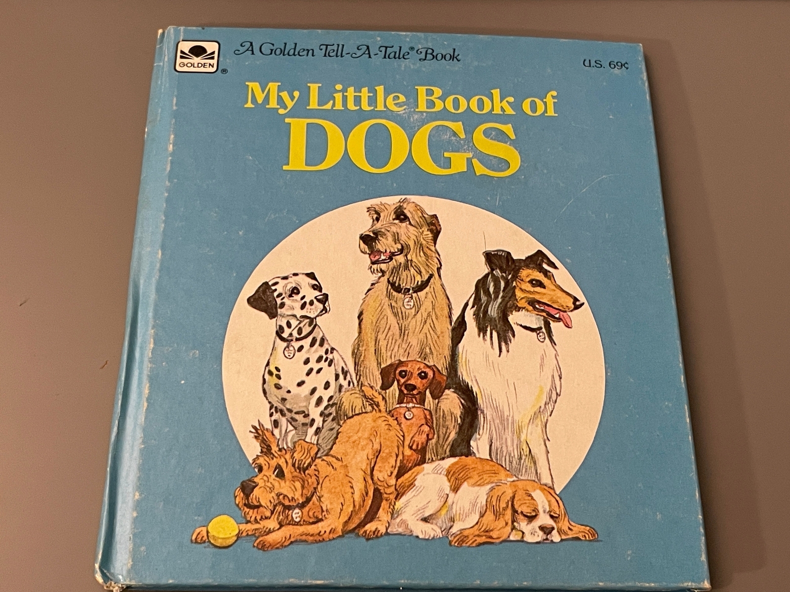 My Little Book of Dogs (Golden Tell-A-Tale Book) by Delores Draper ...