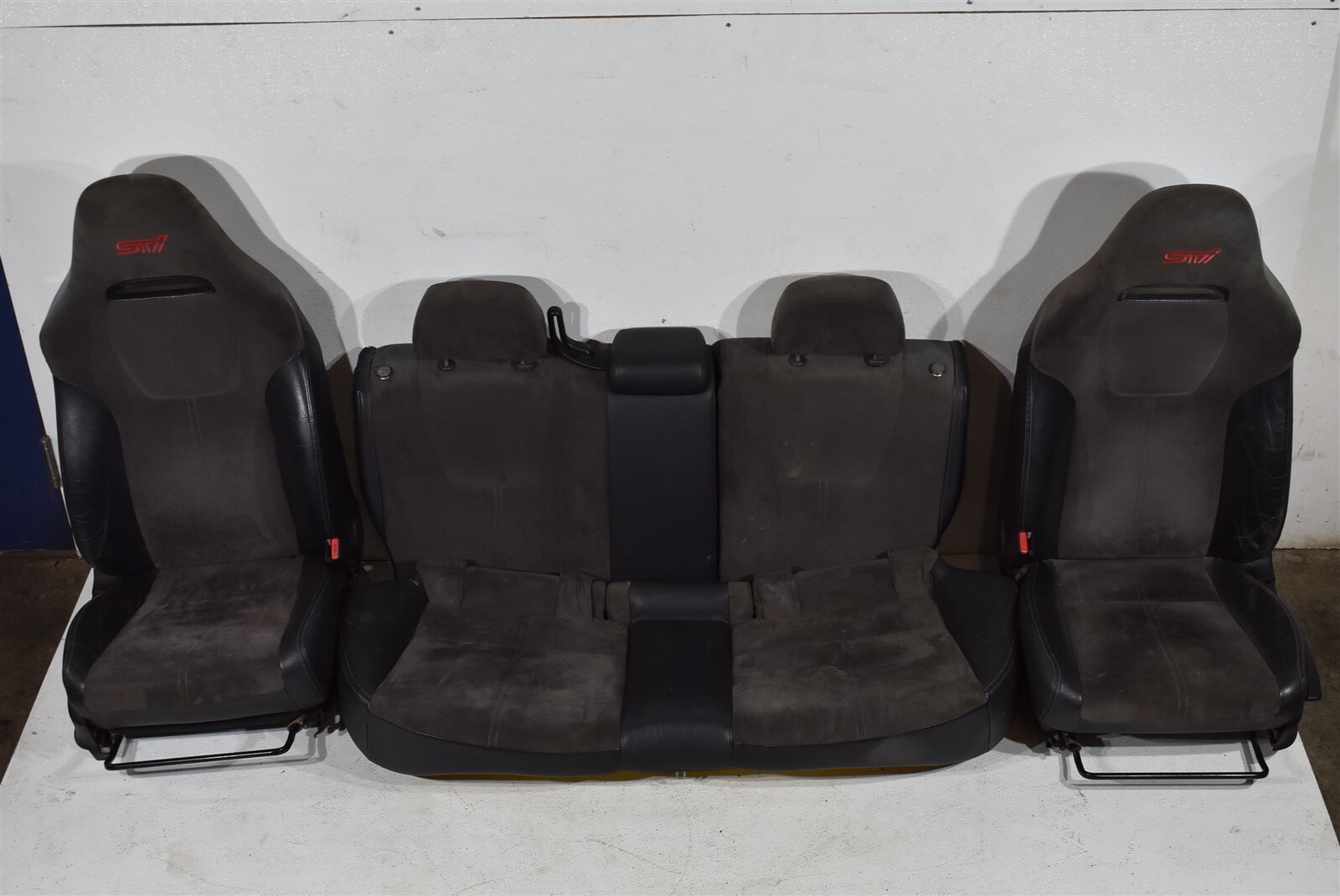 2008-2014 Subaru Impreza WRX STI Seat Set Assembly Seats Front & Rear ...