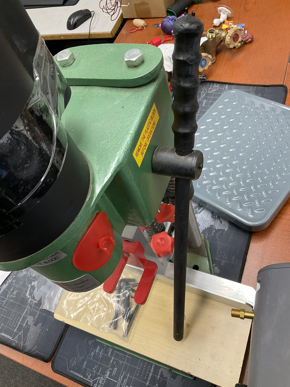 Central Machinery S35570 Mortising Machine 1/2HP 110V CYCLE: 60HZ ...