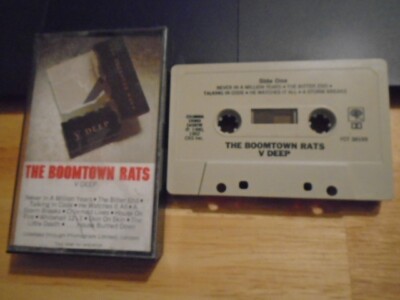 RARE OOP Boomtown Rats CASSETTE TAPE V Deep '82 IRELAND Bob Geldof ...