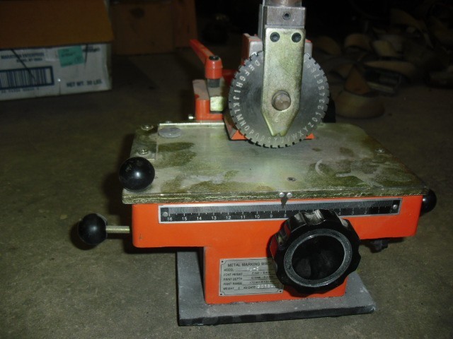 Semi-Automatic Metal Nameplate Marking Machine Stamping Steel Dog Tag ...