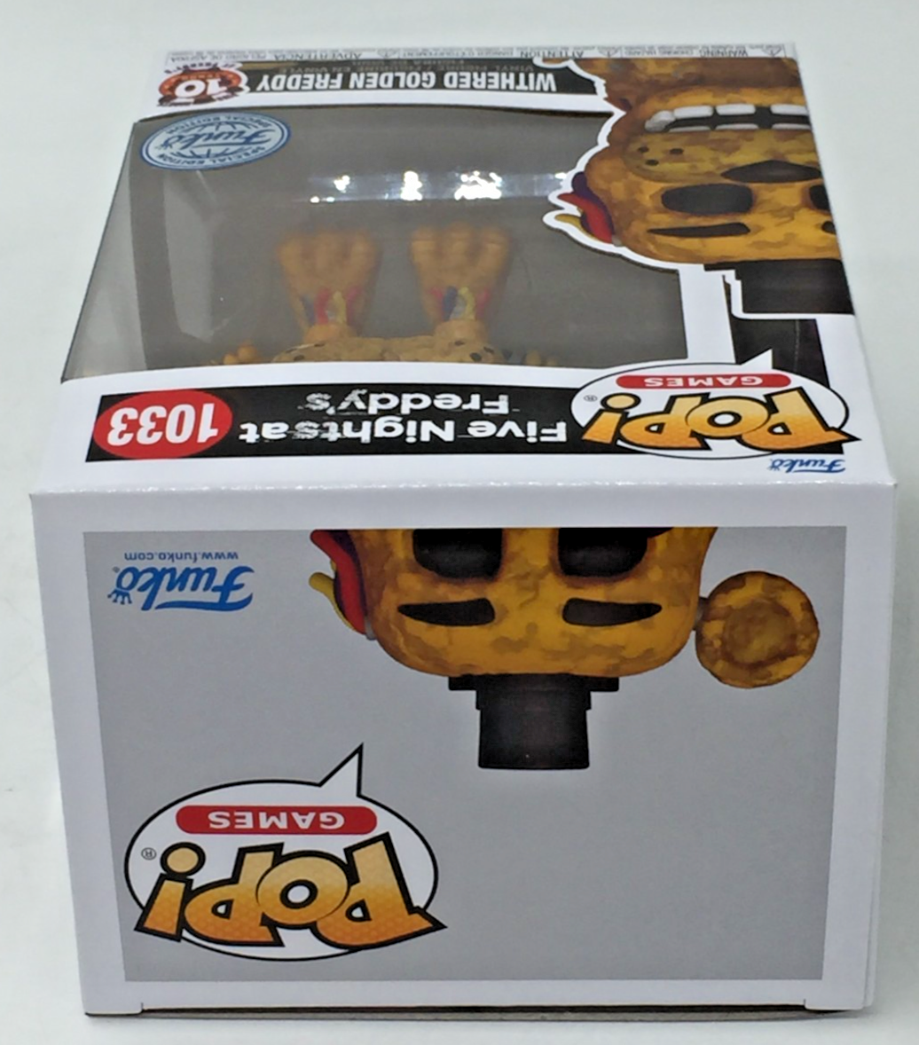 Withered Golden Freddy Pop