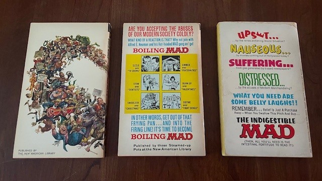 Mad Magazine Paperbacks - 1960s 1st Printings - Lot of 3 Books | eBay