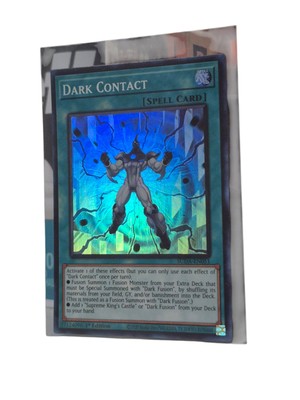 Yugioh Supreme Darkness - Dark Contact - Super Rare - SUDA-EN051 | eBay