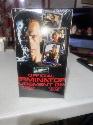 T2 Official Terminator 2 Judgment Day Trading Cards SEALED Box Impel ...