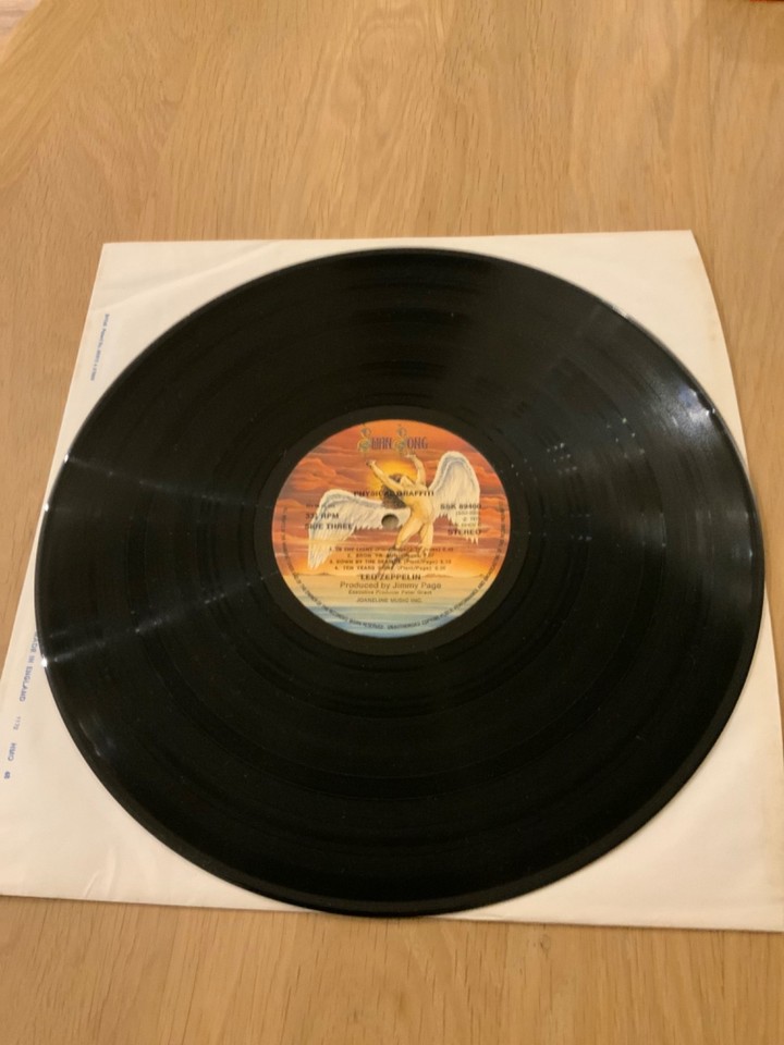 Led Zeppelin ‎– Physical Graffiti Swan Song ‎– SSK 89400, original 1975 ...